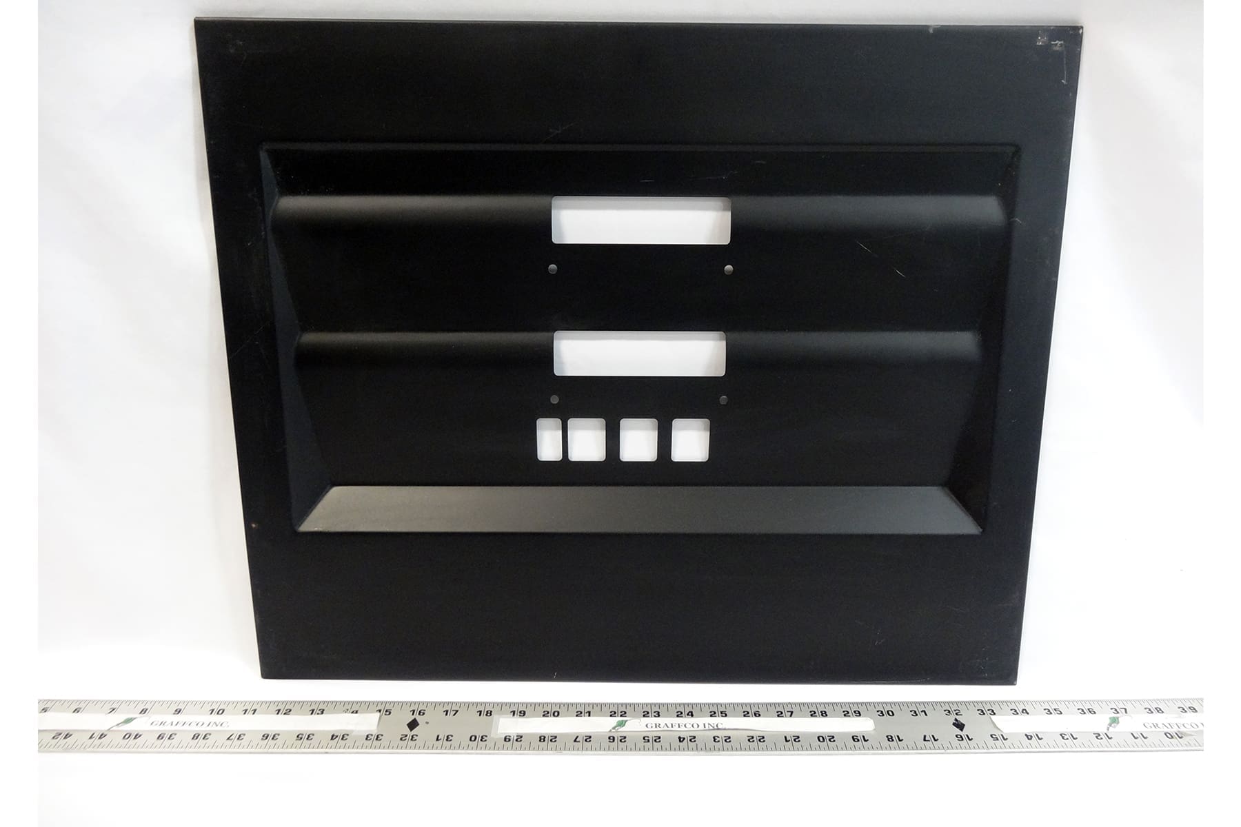 SINGLE/CENTER MOUNT DIAL FACE - BLACK | Graffco